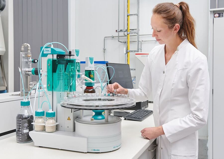 What is Karl Fischer titration and how does it work?