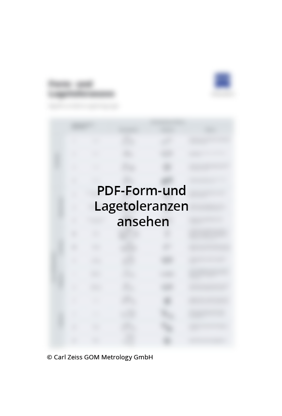 Form- und Lagetoleranzen für Präzision in der Fertigung
